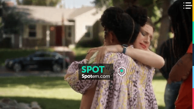 Printed Trapeze Dress worn by Zoey Johnson (Yara Shahidi) in grown-ish Season 3 Episode 5 | Spotern
