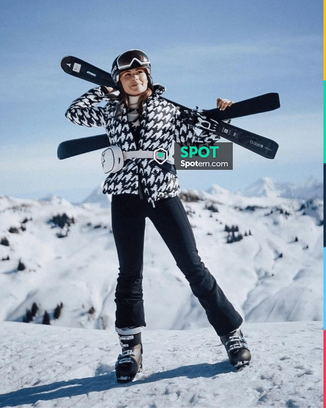 Chaqueta Houndstooth de Erica Aulds en la cuenta de Instagram ...