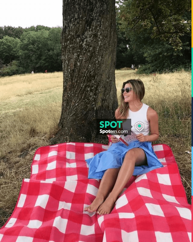 Top White de Erica Aulds en la cuenta de Instagram @ericaaulds | Spotern