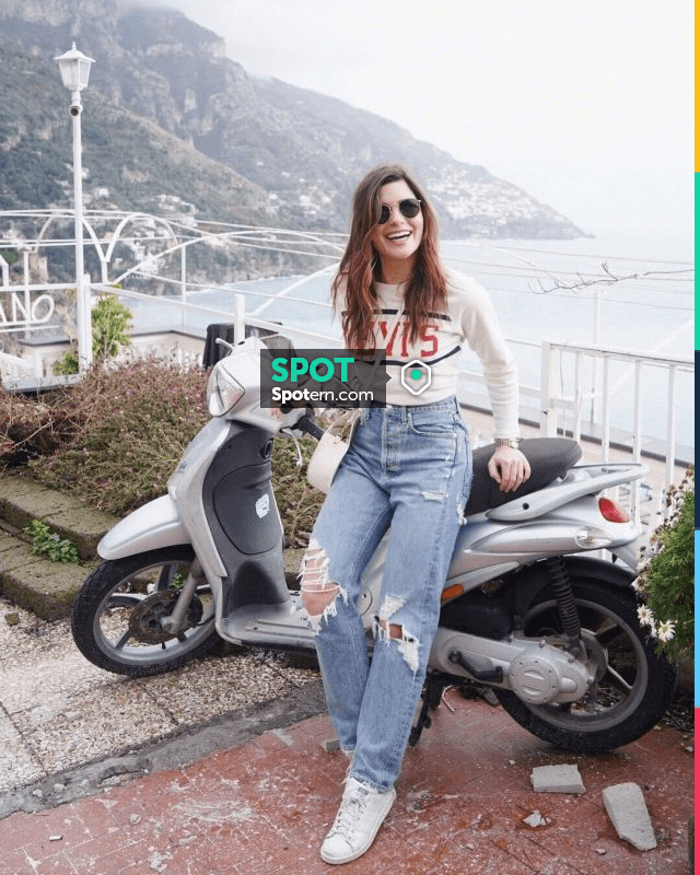 Sudadera Blanca de Erica Aulds en la cuenta de Instagram @ericaaulds ...