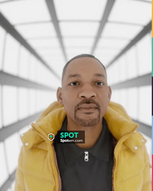 Yellow Puff Jacket worn by Will Smith on the Instagram account ...