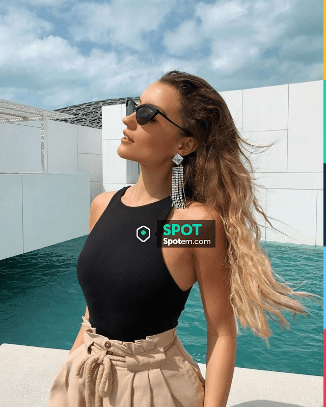 Body black worn by Chloe Bleinc on a post-Instagram @chloebbbb | Spotern