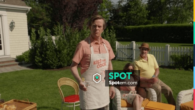Kiss The Cook white Apron worn by Biff Simpson (Dylan Baker) as seen in ...