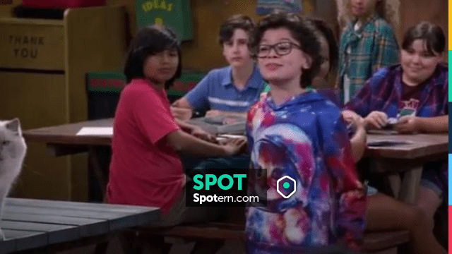 Unicomidea Print Hood­ies worn by Matteo Silva (Raphael Alejandro) in ...