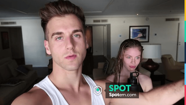 White Tank Undershirts worn by Tal Fishman in the YouTube video ...