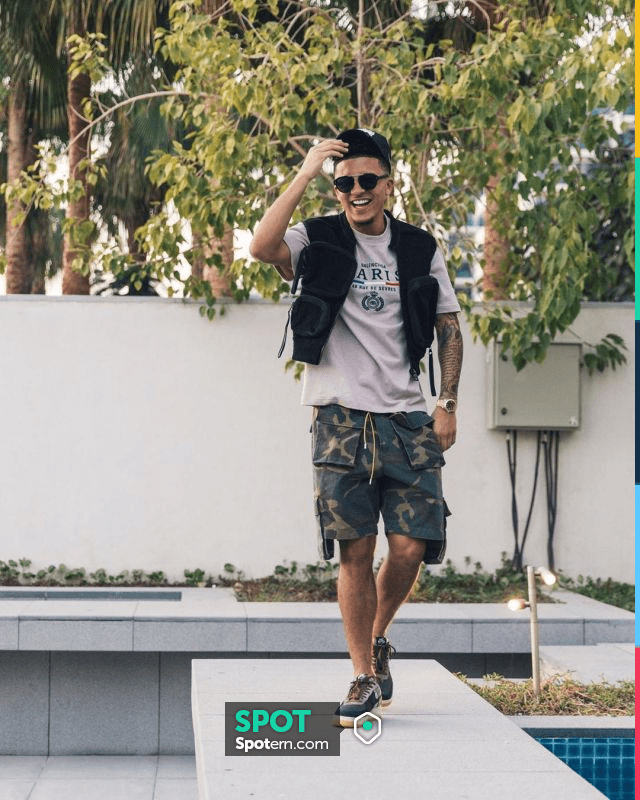 Zapatillas Nike Air Force Low Travis Scott de Jadon Sancho en la cuenta ...