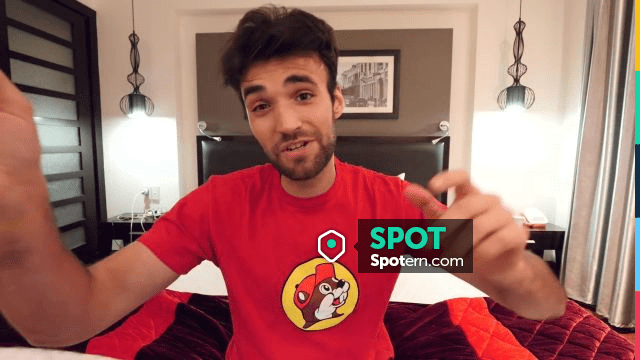 Camiseta del personaje de dibujos animados rojos usada por Bobby ...