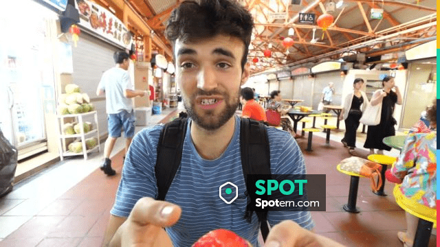 Blue White Striped T-Shirt worn by Bobby Briskey in the YouTube video ...