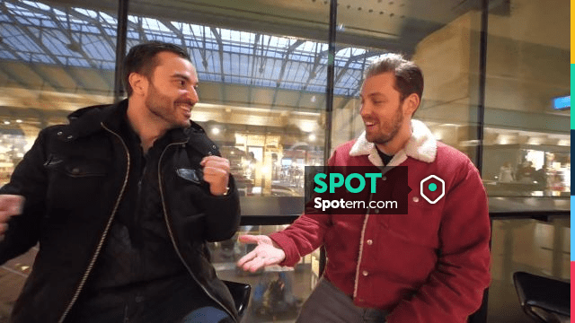 The jacket collar sheep of Pierre Croce in the video One day like a ...