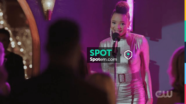 Gold Dress of Vanessa (Jade Payton) in Dynasty (S03E14) | Spotern