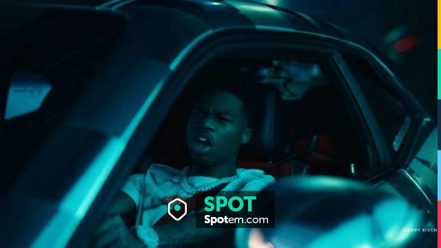 Heron preston Grey Camo T-Shirt of Roddy Ricch in the music video Roddy ...