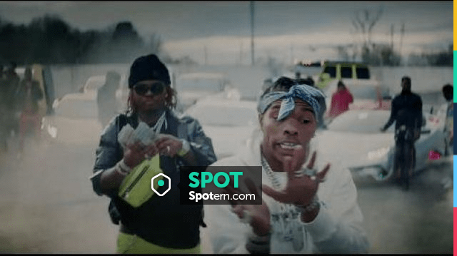 Louis vuitton Yel­low 'Out­door Bum­bag' Belt Bag of Gunna in the music ...