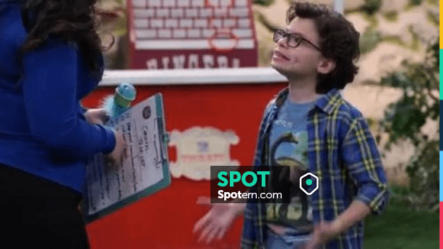 Camiseta estampada usada por Matteo Silva (Raphael Alejandro) BUNK'D ...