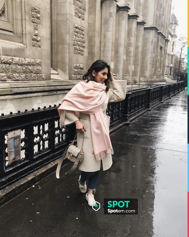 White Sneak­ers of Annam Ahmad on the Instagram account @annam.ahmad ...
