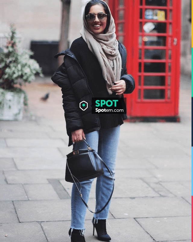 Nike Puffer Jack­et of Annam Ahmad on the Instagram account @annam ...