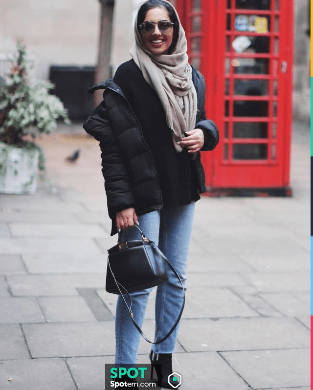 Topshop Sock Boots of Annam Ahmad en la cuenta de Instagram @annam ...