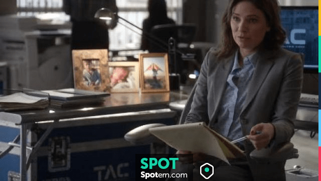 Grey Trousers worn by Taylor Rentzel (MacKenzie Meehan) in Bull Season ...