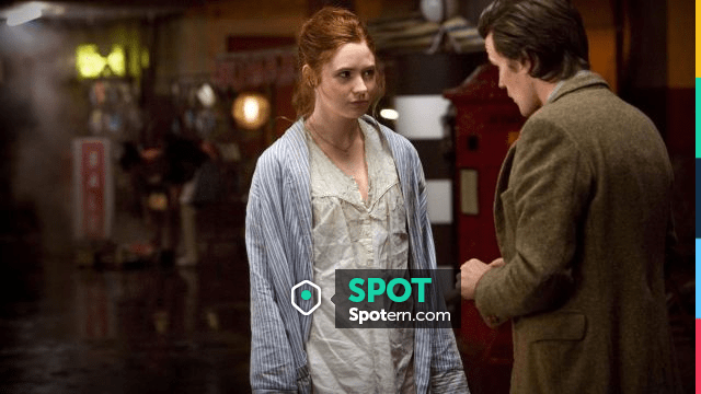 Blue Striped Dressing Gown of Amy Pond (Karen Gillan) in Doctor Who ...
