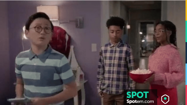 Red Denim Mini Skirts worn by Diane Johnson (Marsai Martin) in black ...