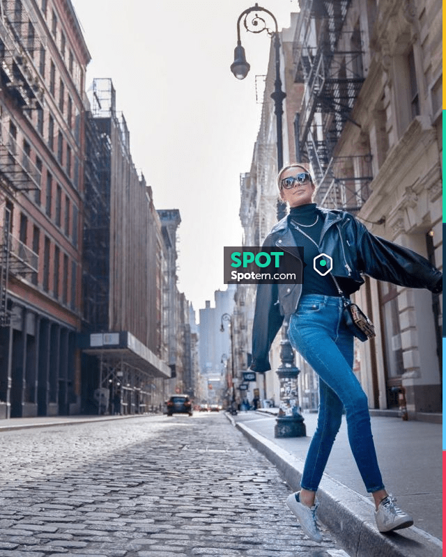 Rib Turtle­neck of Candice Mathis on the Instagram account ...