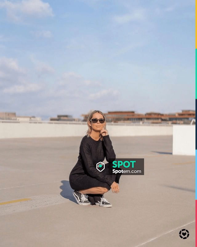 Black Knit Dress of Candice Mathis on the Instagram account ...