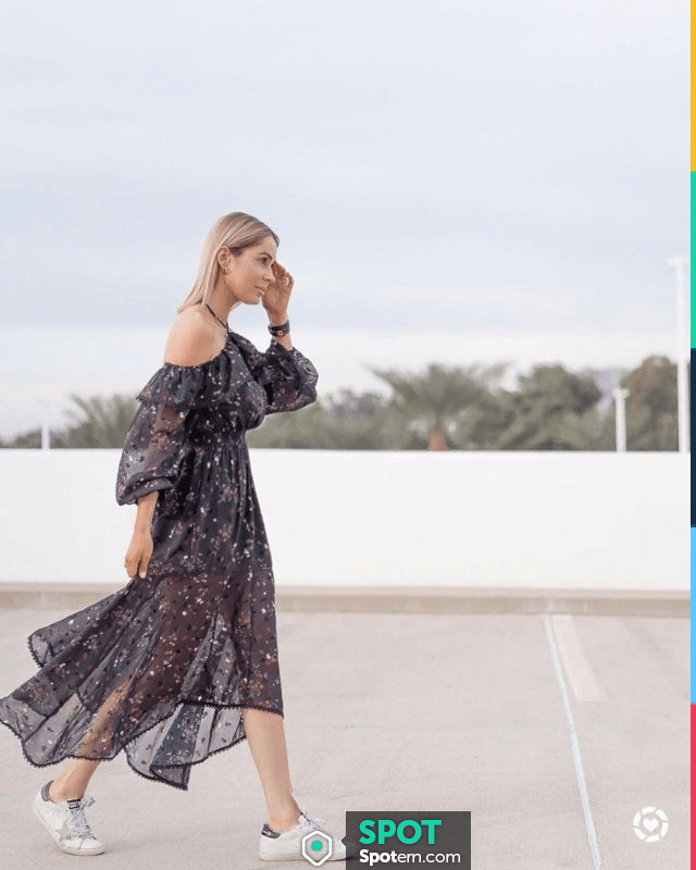 Superstar Leather Sneakers of Candice Mathis on the Instagram account ...