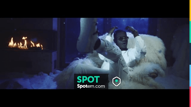 Pantalon blanc logo 3D de Ninho dans Ninho - Zipette (Clip officiel ...