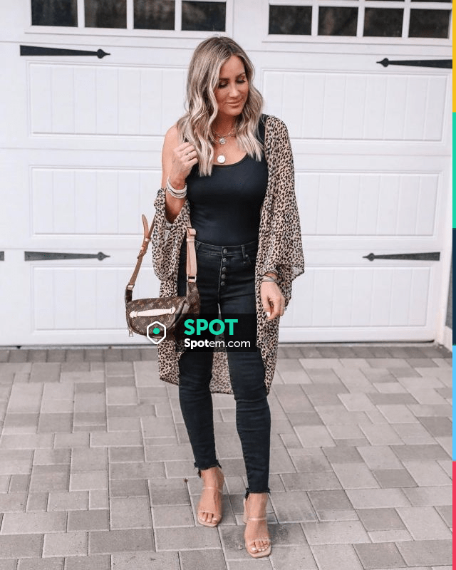 Mono­gram Bum Bag of Kim Blank on the Instagram account @liveloveblank ...