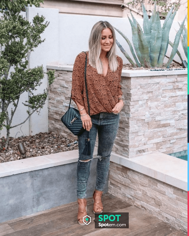 Sandalia Wedge de Kim Blank en la cuenta de Instagram @liveloveblank ...