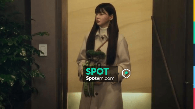 Belted Single Wool Coat Worn By Oh Soo Ah Kwon Nara In Itaewon Class Season 1 Episode 12