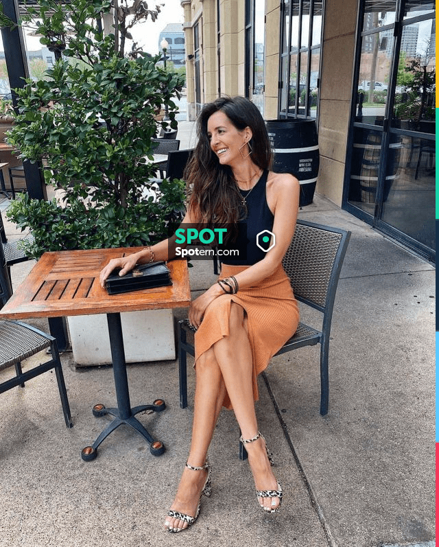 Top Black of Jaclyn Ram on the Instagram account @myviewinheels | Spotern