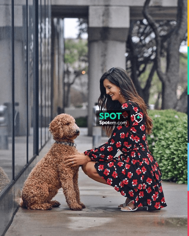 Ruffle Trim Dress de Jaclyn Ram en la cuenta de Instagram ...