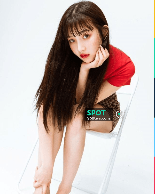 Wool Check Skirt_Brown de Joy en la cuenta de Instagram @_imyour_joy | Spotern