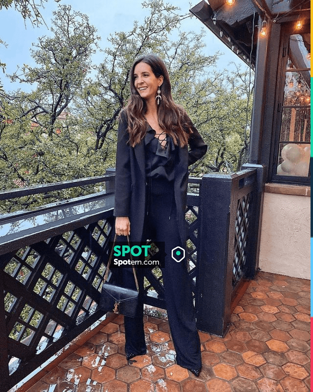 Leg Pants Black of Jaclyn Ram on the Instagram account @myviewinheels ...