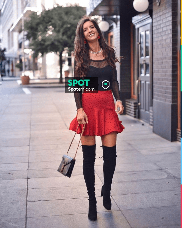 Mesh Top Black de Jaclyn Ram en la cuenta de Instagram @myviewinheels ...