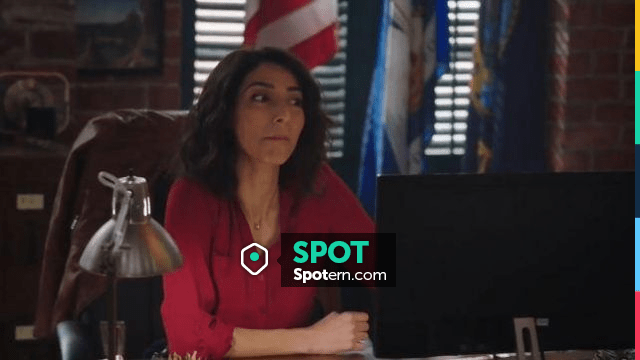 Convertible Sleeve Portofino Shirt worn by Hannah Khoury (Necar Zadegan ...