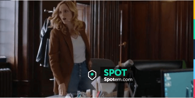 High-Rise Button-Fly Skinny Jeans worn by Emily (Sophie Rundle) in The ...