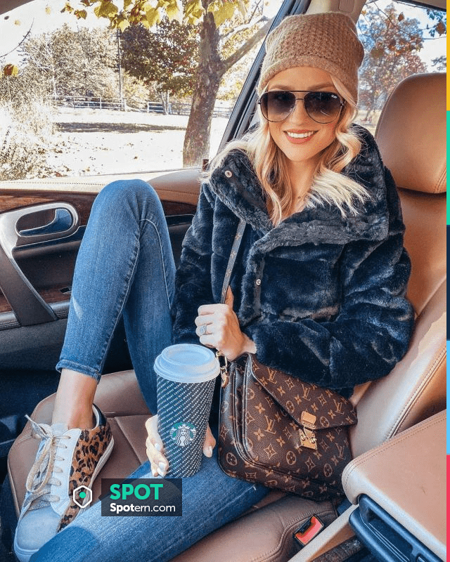 Zapatillas Leopard Print de Taylor Cassidy en la cuenta de Instagram ...