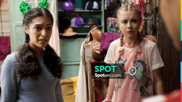 Mesh Unicorn Dress worn by Becky (Kerry Ingram) in Free Rein Season 1 ...