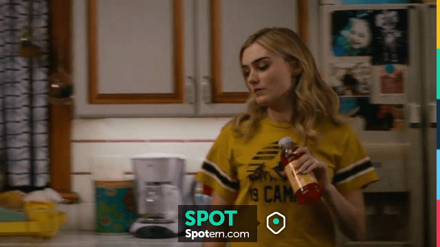 Forever 21 Graph­ic Tee Yel­low worn by Taylor Otto (Meg Donnelly) in ...