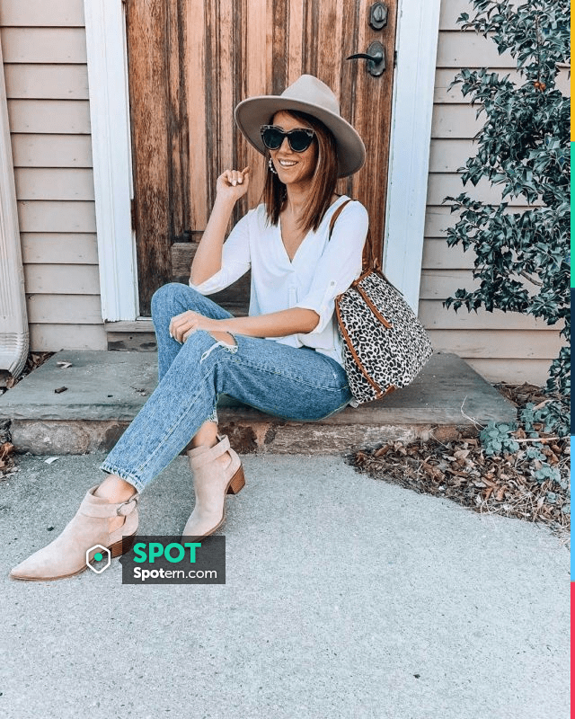 Larayn Cutout Bootie of Anna Brstyle on the Instagram account @anna ...