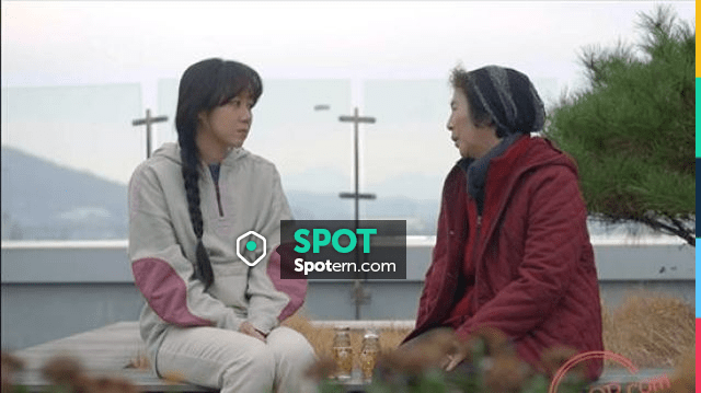 Nansel Paneled Cotton-blend Jersey and Twill Hoodie usado por Choi Hyang Mi (Son Dam-bi) en When ...