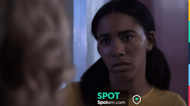 Silver choker necklace worn by Addy Hanlon (Herizen Guardiola) in Dare ...