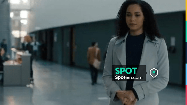 Blue Coat worn by Macy Vaughn (Madeleine Mantock) in Charmed Season 2 ...