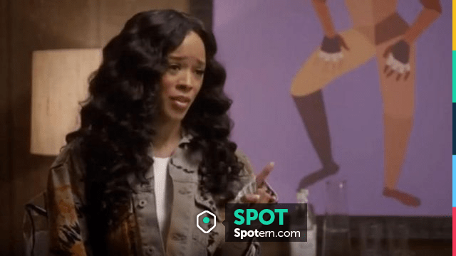 Cropped Denim Jacket worn by Tiana Brown (Serayah McNeill) in Empire ...