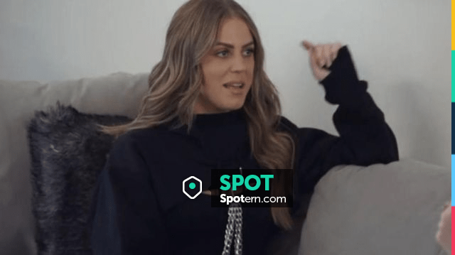 Black Chain Crop Sweater worn by Danica Dow in Vanderpump Rules Season ...