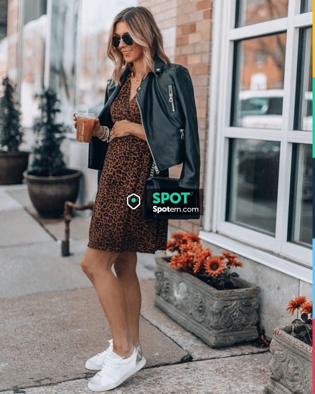 Vestido envuelto tejido de Becky Hillyard en la cuenta de Instagram ...