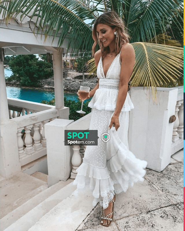 Maxi Vestido de Becky Hillyard en la cuenta de Instagram @cellajaneblog ...