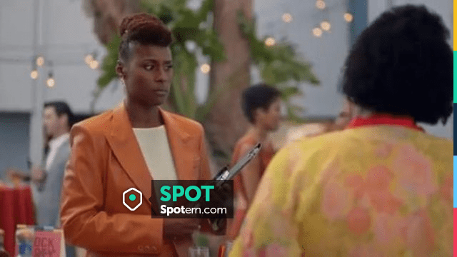 Light Brown Leather Jacket worn by Issa Dee (Issa Rae) in Insecure ...