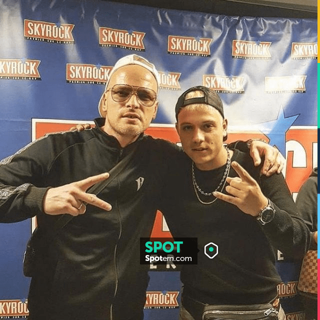 Sweatshirt black worn by PLK on his account Instagram @plk_pb | Spotern